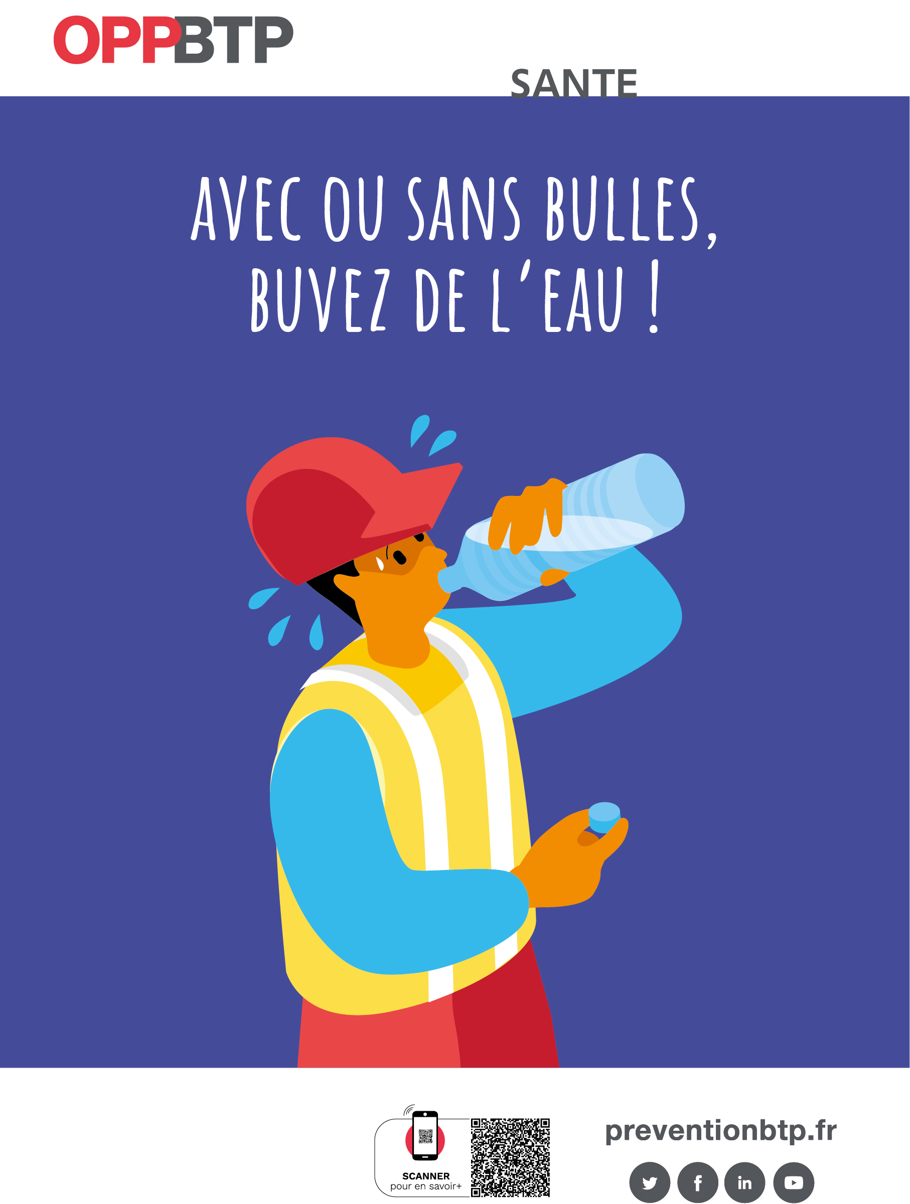 OPPBTP : les bons réflexes pour se protéger de la canicule sur les ...