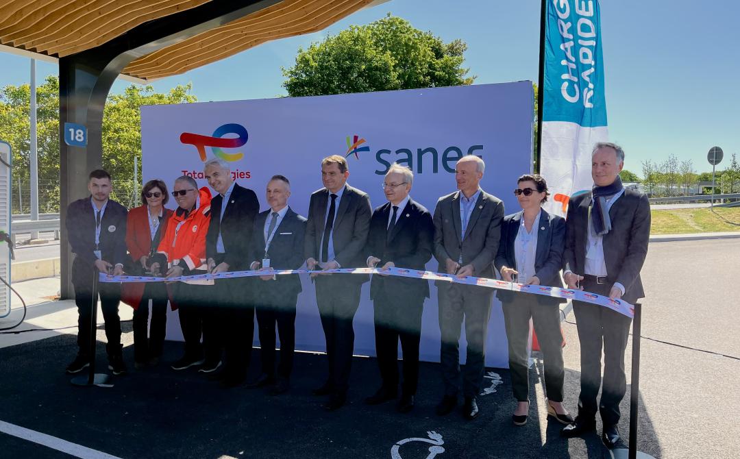Sanef et TotalEnergies inaugurent deux nouvelles aires de l’A4 équipées ...