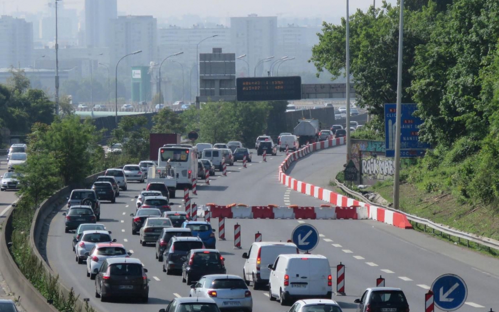 A15 à Argenteuil : les travaux avancent pour la réouverture d’une 3e ...
